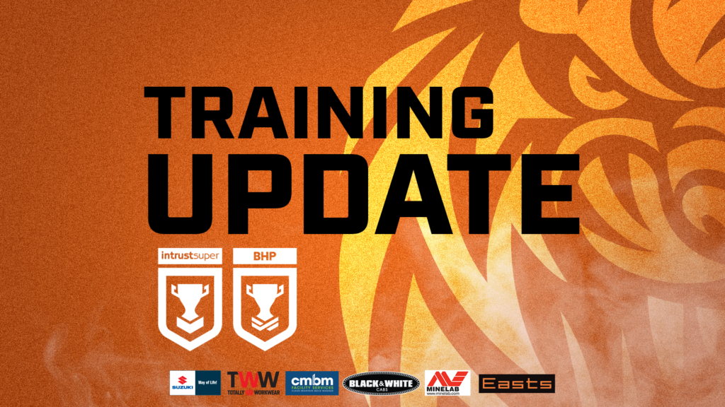 Training Update - theTigers.com.au